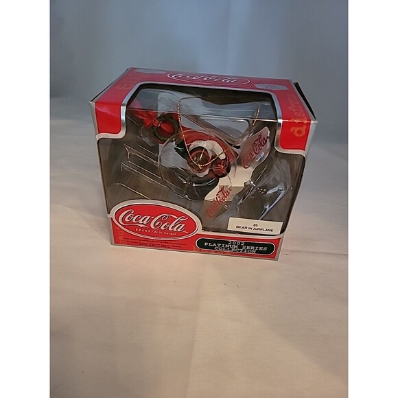 Coca Cola | Holiday | Cocacola 202 Polar Bear Red Airplane 85 Platinum ...